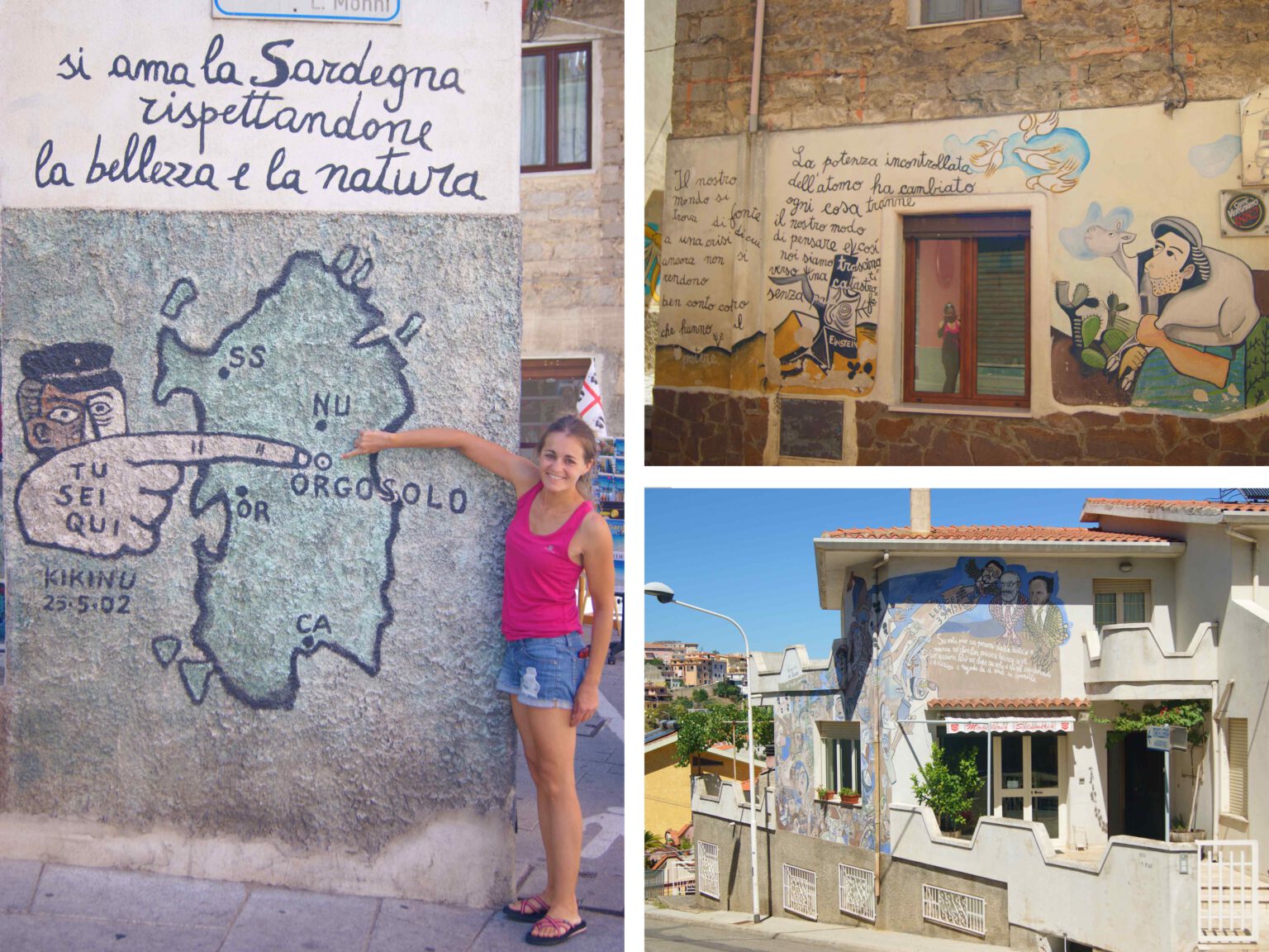 Orgosolo Sardinien-entdecke 54 Jahre sardische Street-Art Geschichte
